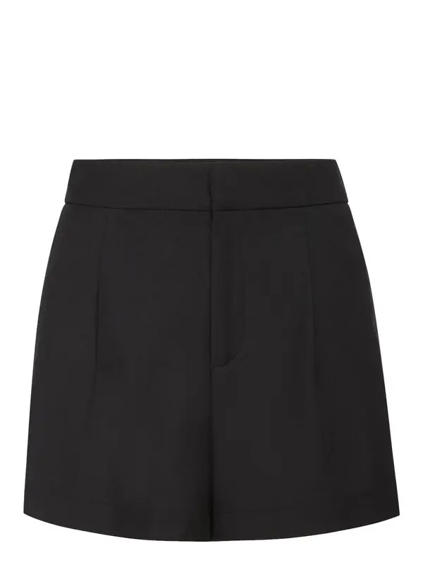Philipp Plein Logo-plaque Satin Shorts - Black