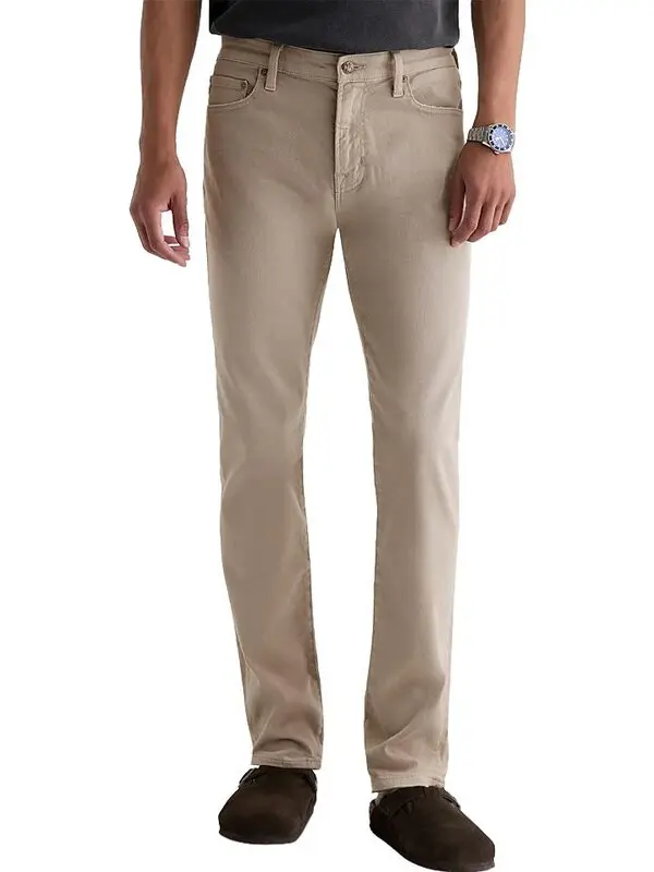 Ag Tellis Slim Straight Fit Jeans - Years Sulfur Stone Barrack