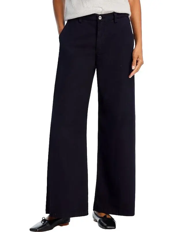Ag Caden Wide-leg Pants - Super Black