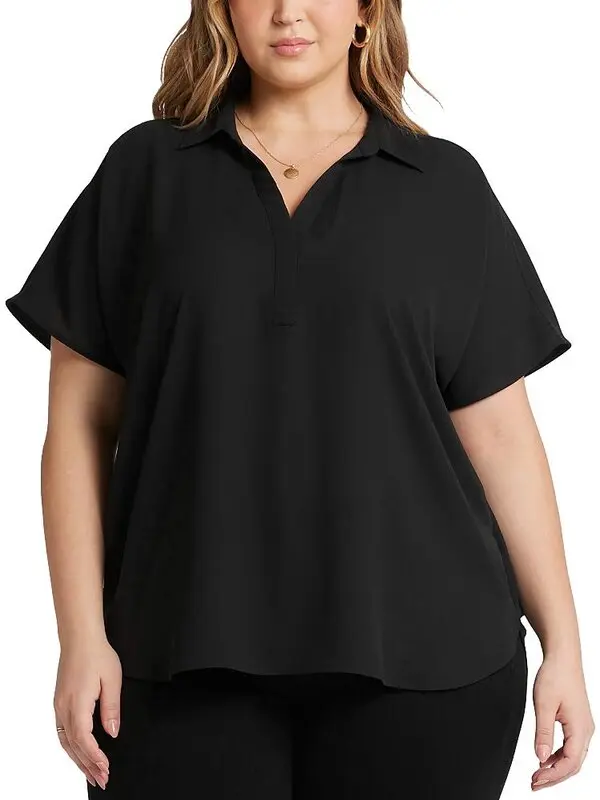 NYDJ Becky Blouse - Black