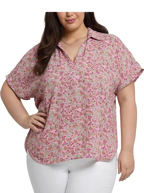 NYDJ Becky Blouse - Gloria's Garden