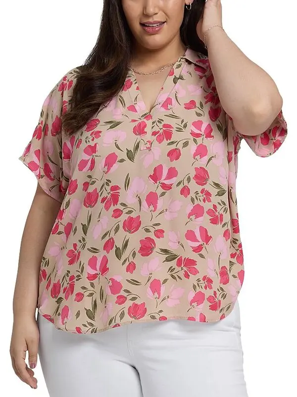 NYDJ Becky Blouse - Poppy's Paradise