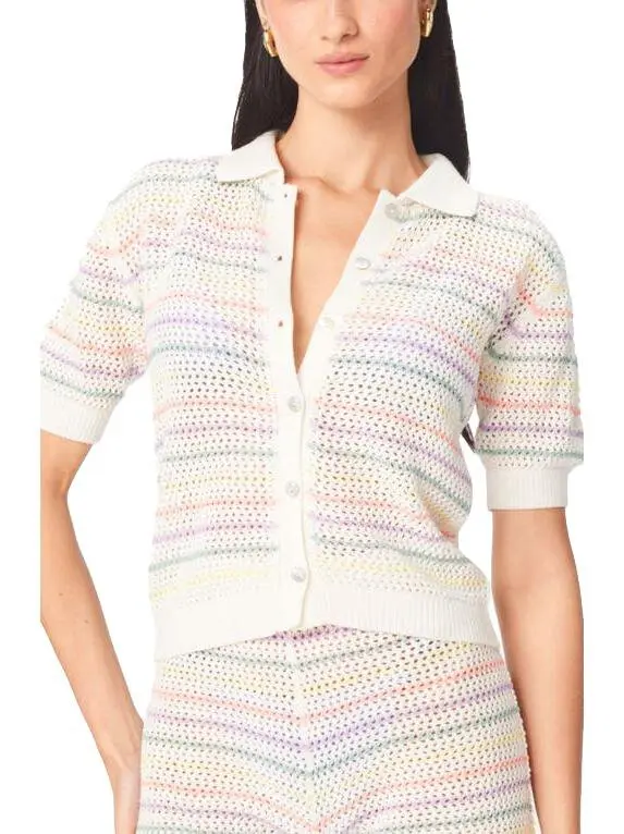 CAPITTANA Maya Stripe Knit Cardigan - Multicolor