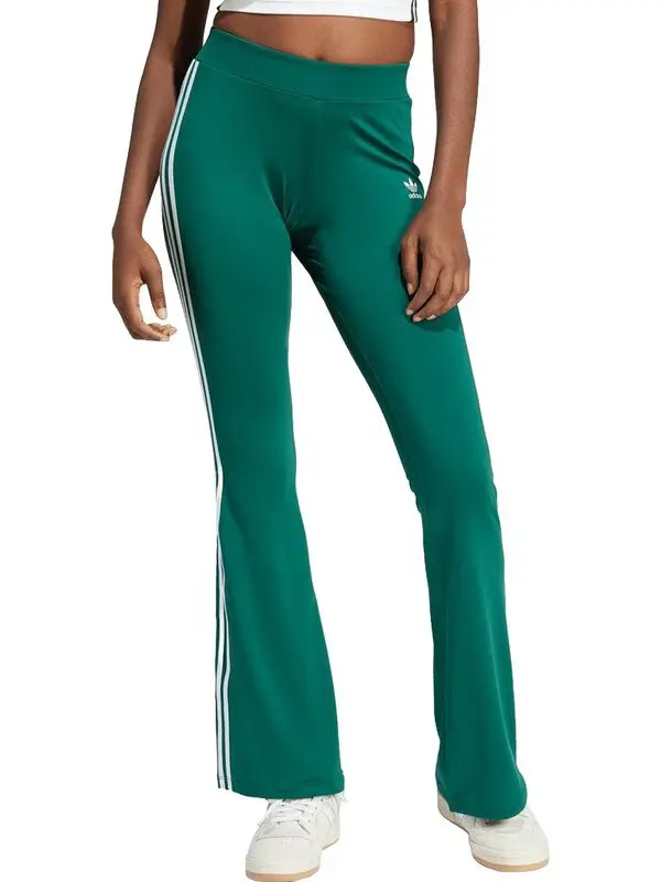 Adidas Flare Leggings - Collegiate Green