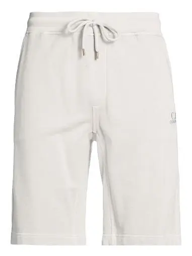 C.P. COMPANY Light Cotton Shorts - Grey