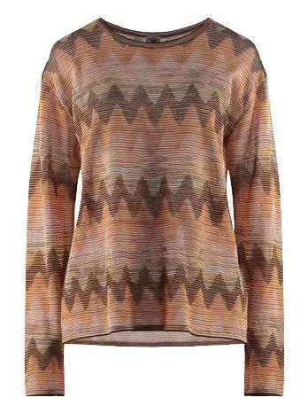 Missoni Knitted Crewneck Sweater - Orange