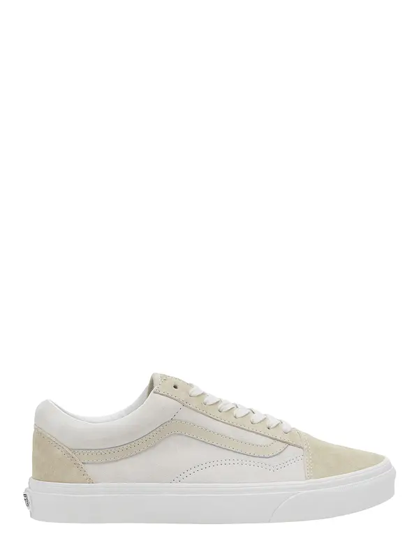 VANS Old Skool Pig Suede Sneakers - Cream