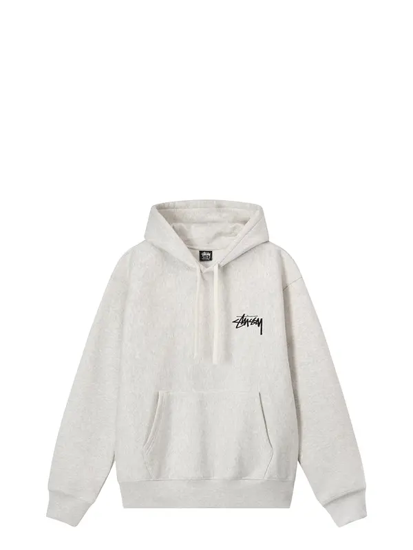 StÜssy 8 Ball Fade Hooded Sweatshirt - Grey