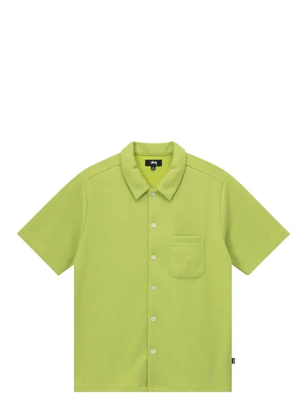 StÜssy Crepe Jersey Shirt 'lime - Green