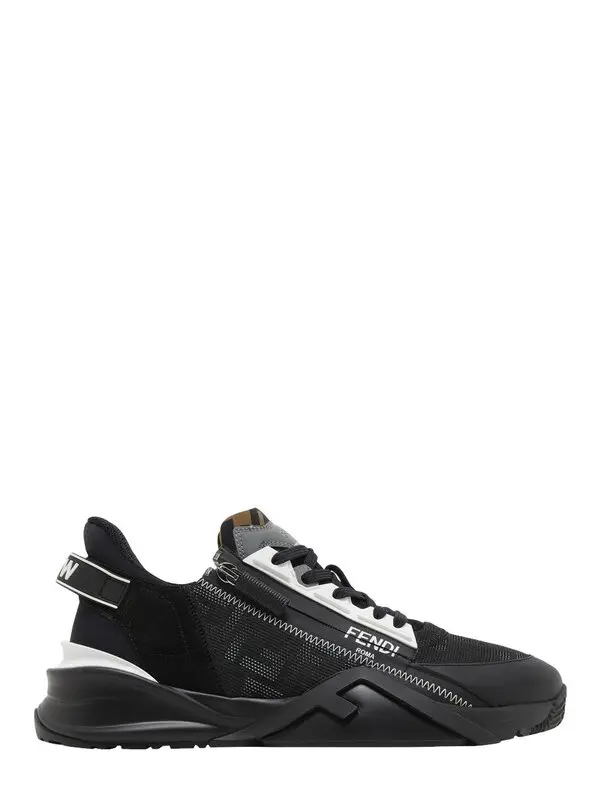 Fendi Flow Slip-on Sneakers - Black