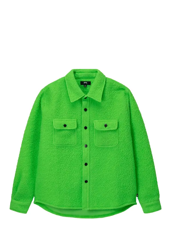 StÜssy Casentino Wool Cpo Shirt - Green