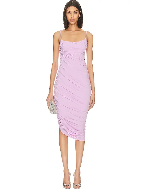 Katie May Bianca Midi Dress - Lilac