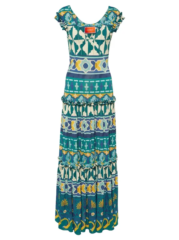 La DoubleJ Pimento Printed Maxi Dress - Multicoloured