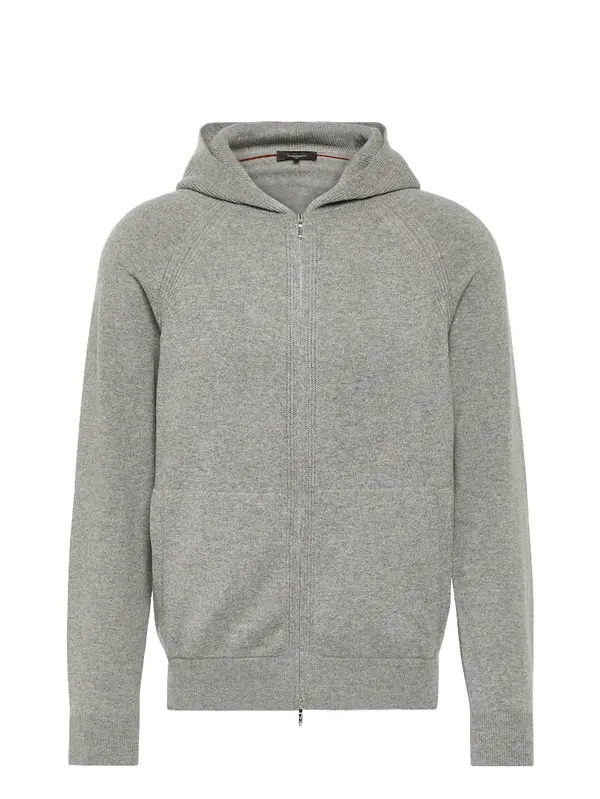 Loro Piana Merano Cashmere Hoodie - Grey