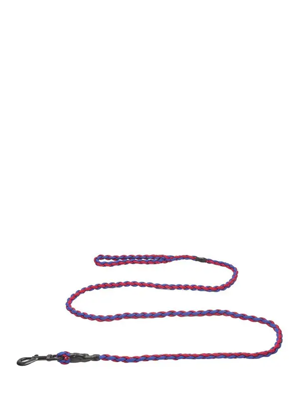 HAY Braided Leash - Red/blue