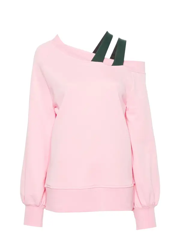 IOANA CIOLACU Sonia Drop-shoulder Sweatshirt - Pink