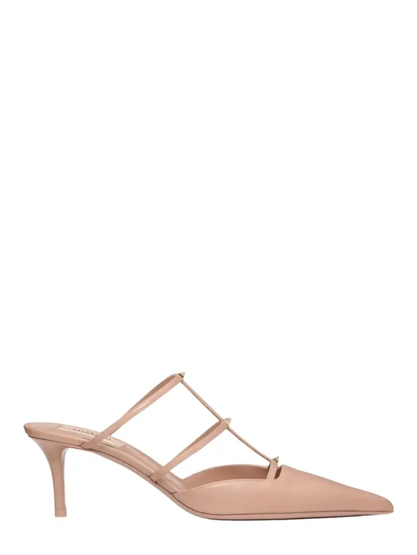 Valentino Garavani 60mm Rockstud Wispy Mules - Pink