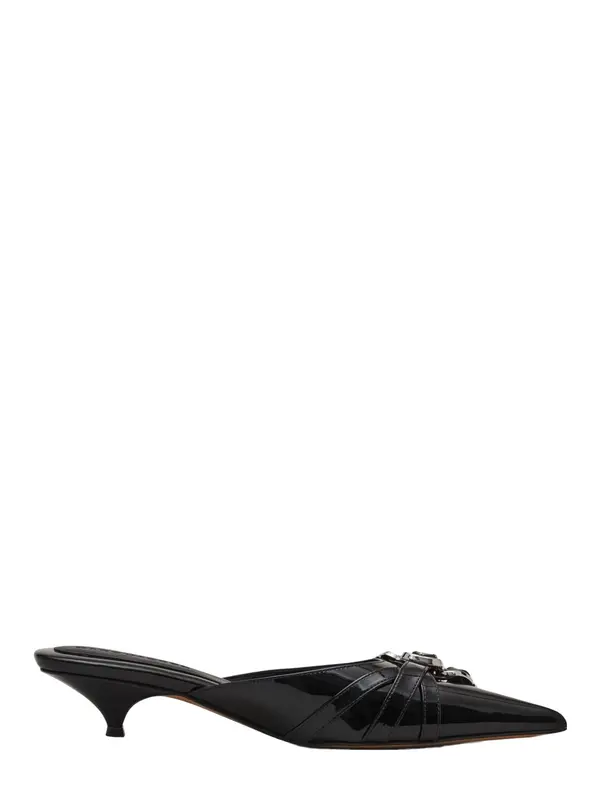 Marc Jacobs Emma Kitten-heel Mules - Black