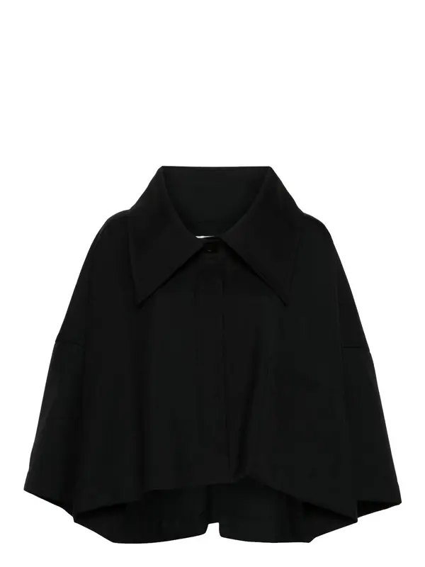 Viktor & Rolf Extreme Gabardine Shirt Jacket - Black