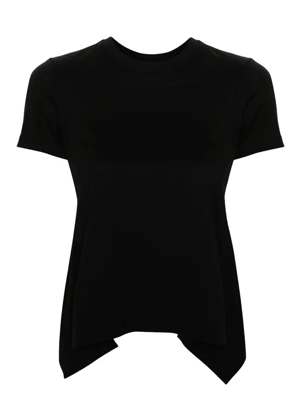 Viktor & Rolf Volant Asymmetric T-shirt - Black