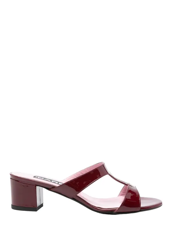 CAREL 50mm Pyramide Sandals - Red