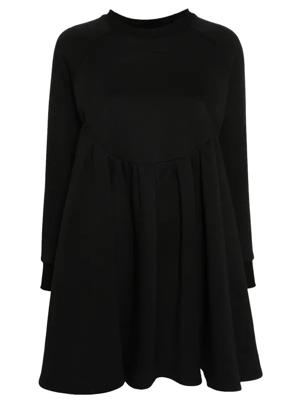 IOANA CIOLACU Calypso Sweatshirt Dress - Black