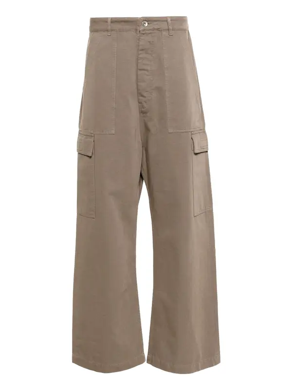 Rick Owens Straight-leg Cargo Trousers - Neutrals