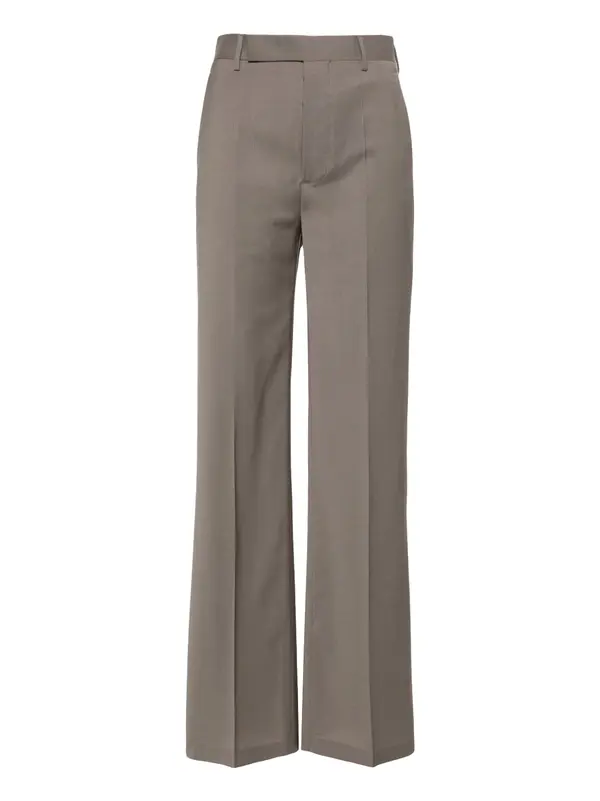 Rick Owens Dietrich Straight-leg Trousers - Grey