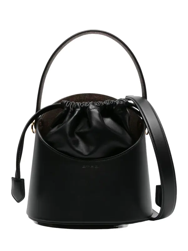 Etro Saturno Bucket Bag - Black