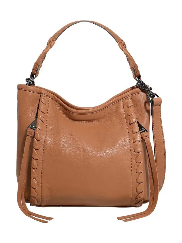 AIMEE Artisan Bucket Crossbody Bag - Vachetta