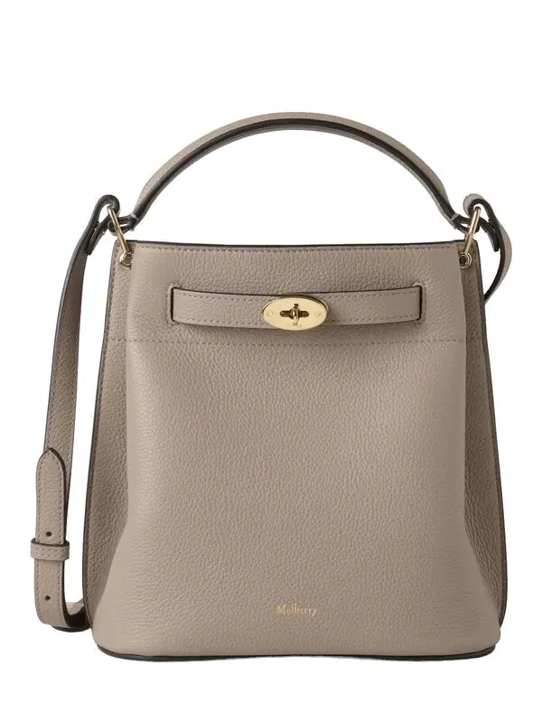 Mulberry Islington Leather Bucket Bag - Cashmere Taupe