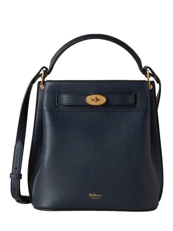 Mulberry Islington Leather Bucket Bag - Night Sky