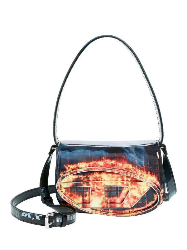 DIESEL® 1dr Graphic Shoulder Bag - Movie Poster Multi