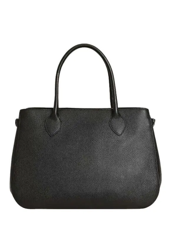 REFORMATION Patrizia Bag - Black Leather