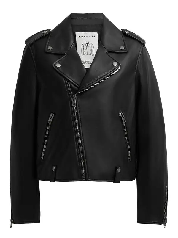 COACH Moto Jacket - Black
