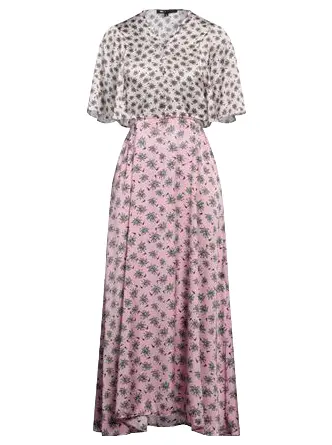 Maje Flared Maxi Dress - Pink