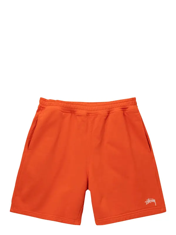 StÜssy Overdyed Stock Logo Short - Orange