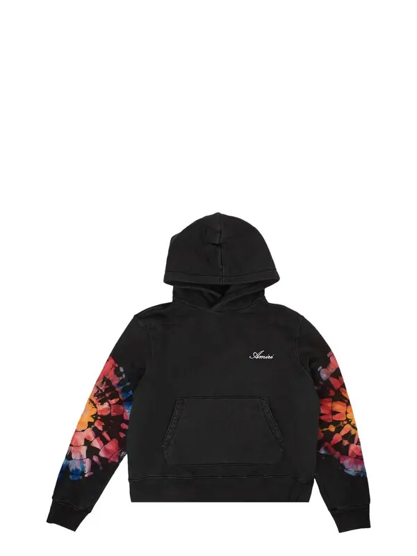 Amiri Tie-dye Hoodie - Black