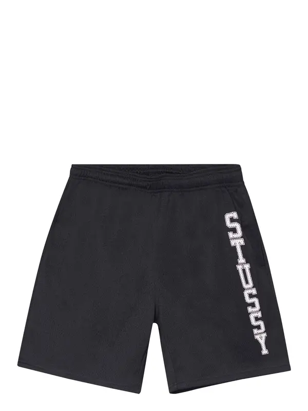 StÜssy Collegiate Mesh Short - Black