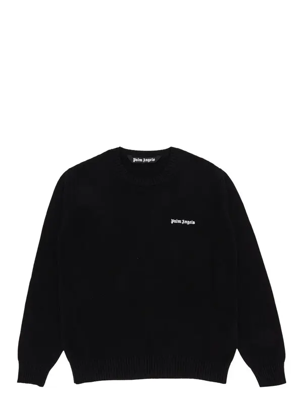 Palm Angels Classic Logo Sweater - Black