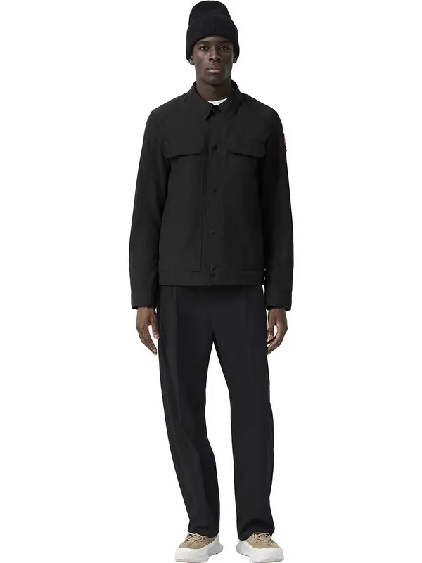 Canada Goose Burnaby Lightweight Chore Coat - Black