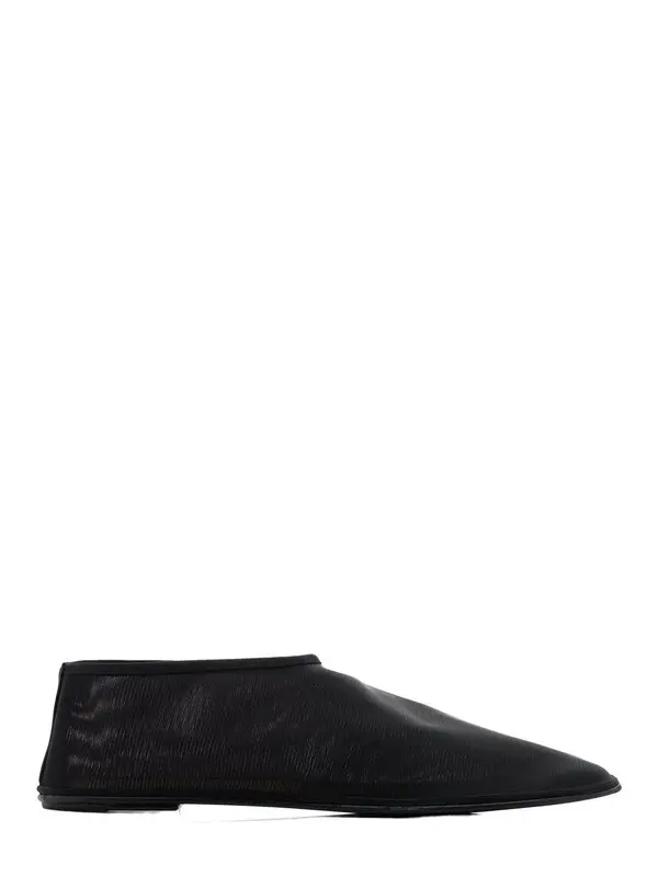 THE ROW Sock Mesh Flats - Black