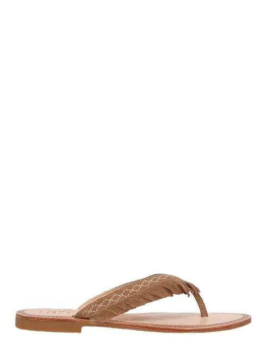 THE FRYE COMPANY Ava Fringe Sandal - Natural