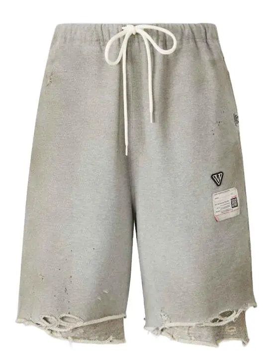 Mihara Yasuhiro Layered Bermuda Shorts - Grey