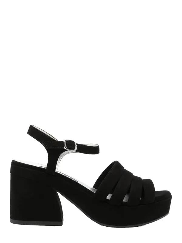 CAREL Baignade Suede Sandals - Black