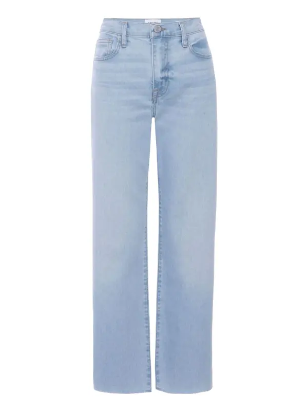 FRAME Le Jane Straight-leg Jeans - Blue