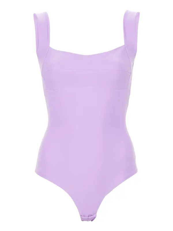 ATU BODY COUTURE Square-neck Bodysuit - Purple