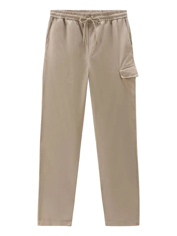 Woolrich Straight-leg Cargo Trousers - Neutrals