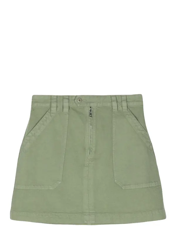 A.p.c. Sarah Mini Skirt - Green