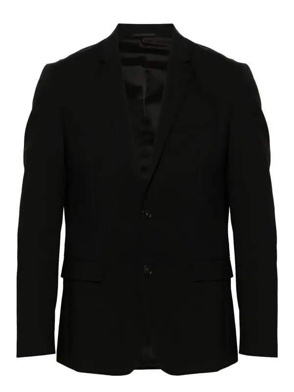 Calvin Klein Single-breasted Blazer - Black